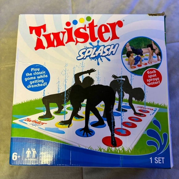 Hasbro | Toys | Twister Splash Pad Outdoor Water Game | Poshmark
